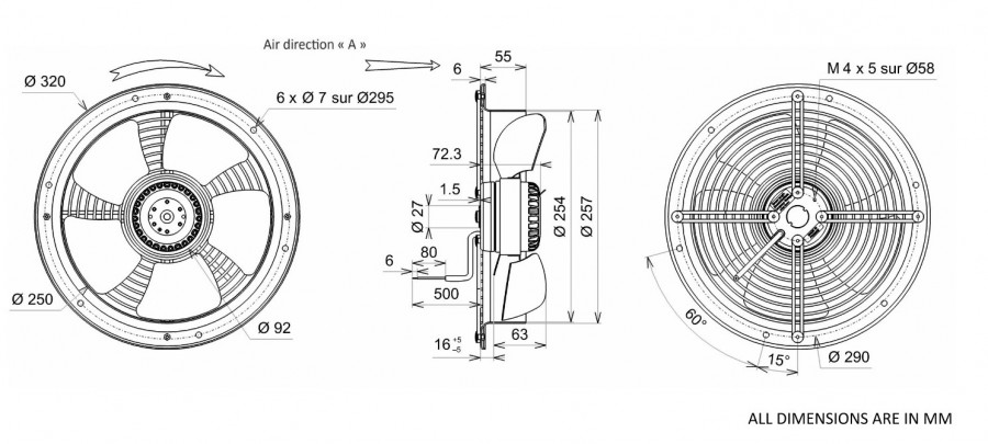 Ring Plate Fans » Allvent Ventilation Products