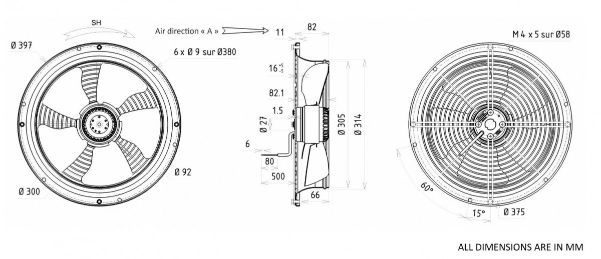 Ring Plate Fans » Allvent Ventilation Products